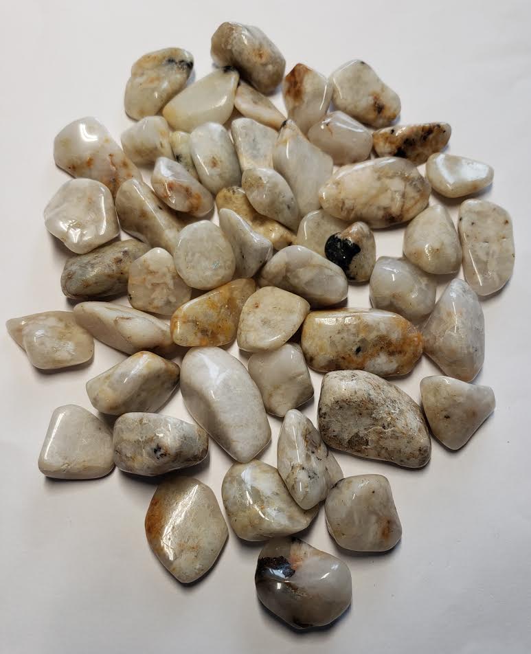 One Half Pound of Tumbled Cassiterite | Borrowed Time Emporium